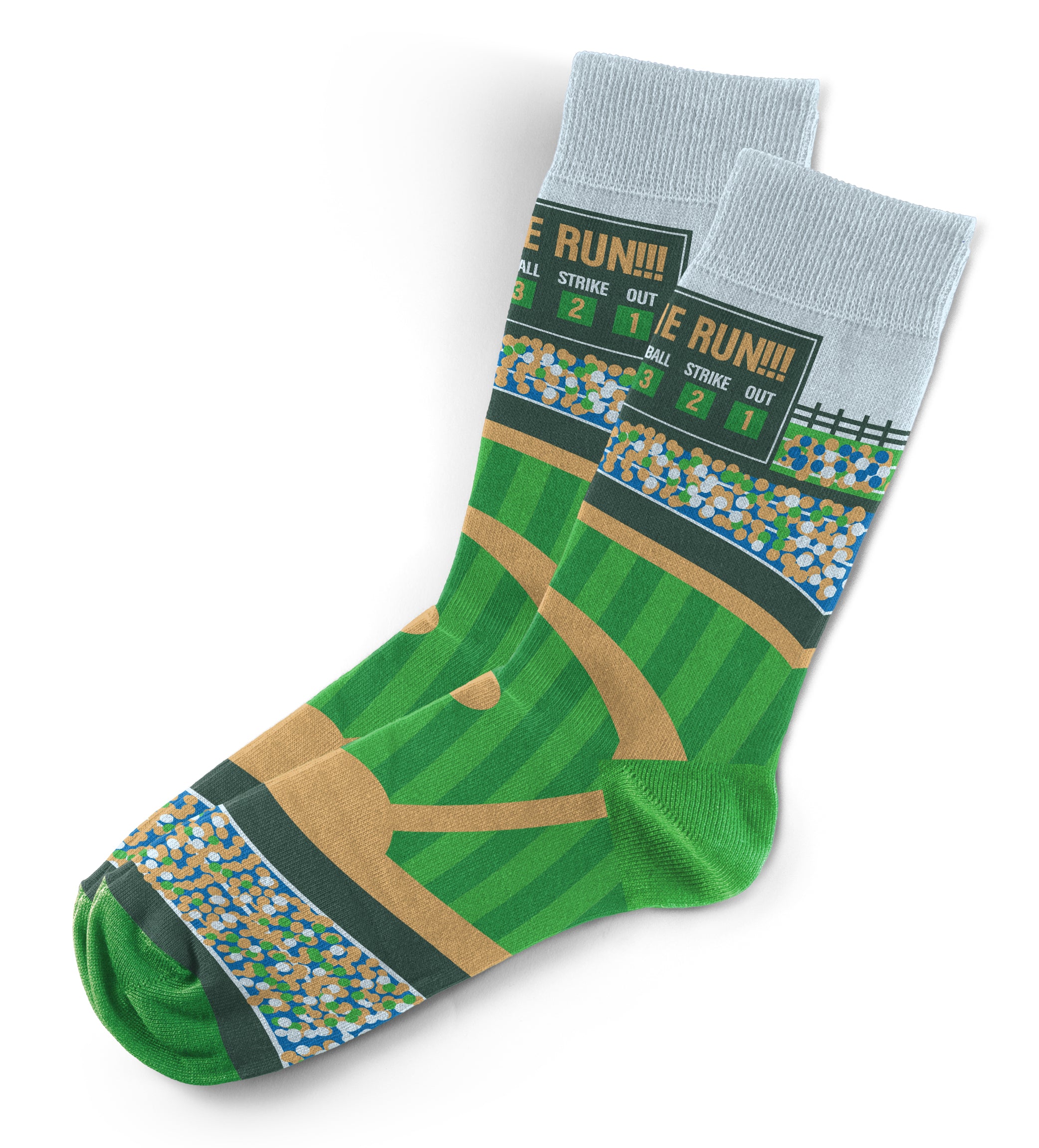 Home Run Baseball Socks | Sillies Men & Women, Novelty Fun Socks ...