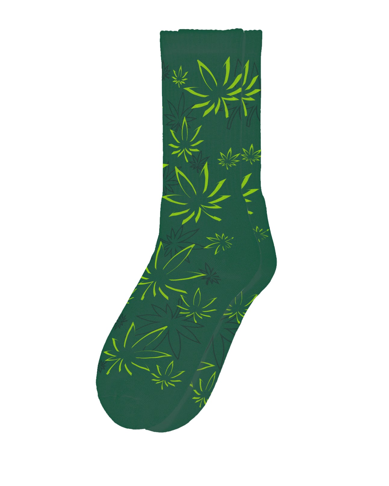 Dark Green Trippy Socks | Sillies Men & Women, Novelty Fun Socks ...