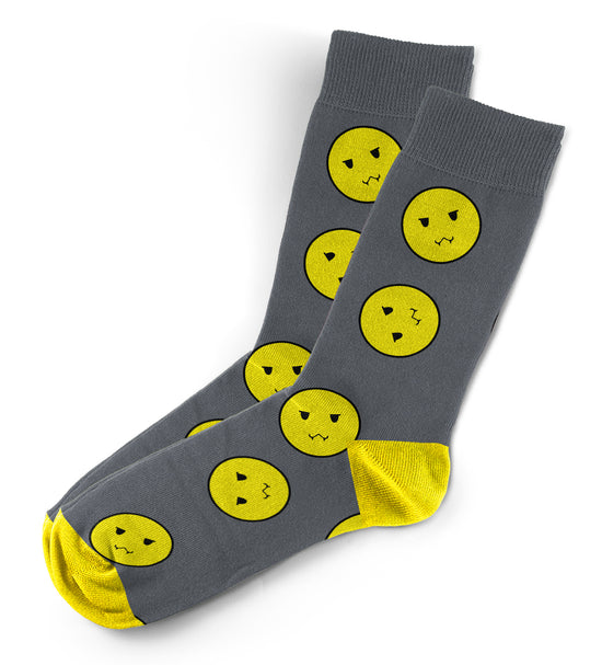 Mens Fatmingo Grimace Socks | Multi-Color Fun Socks | Machine Wash ...