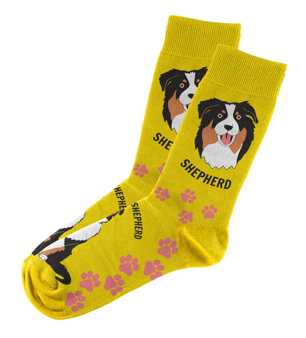 Shepherd Socks | Sillies Men & Women, Novelty Fun Socks, Cotton Blend ...